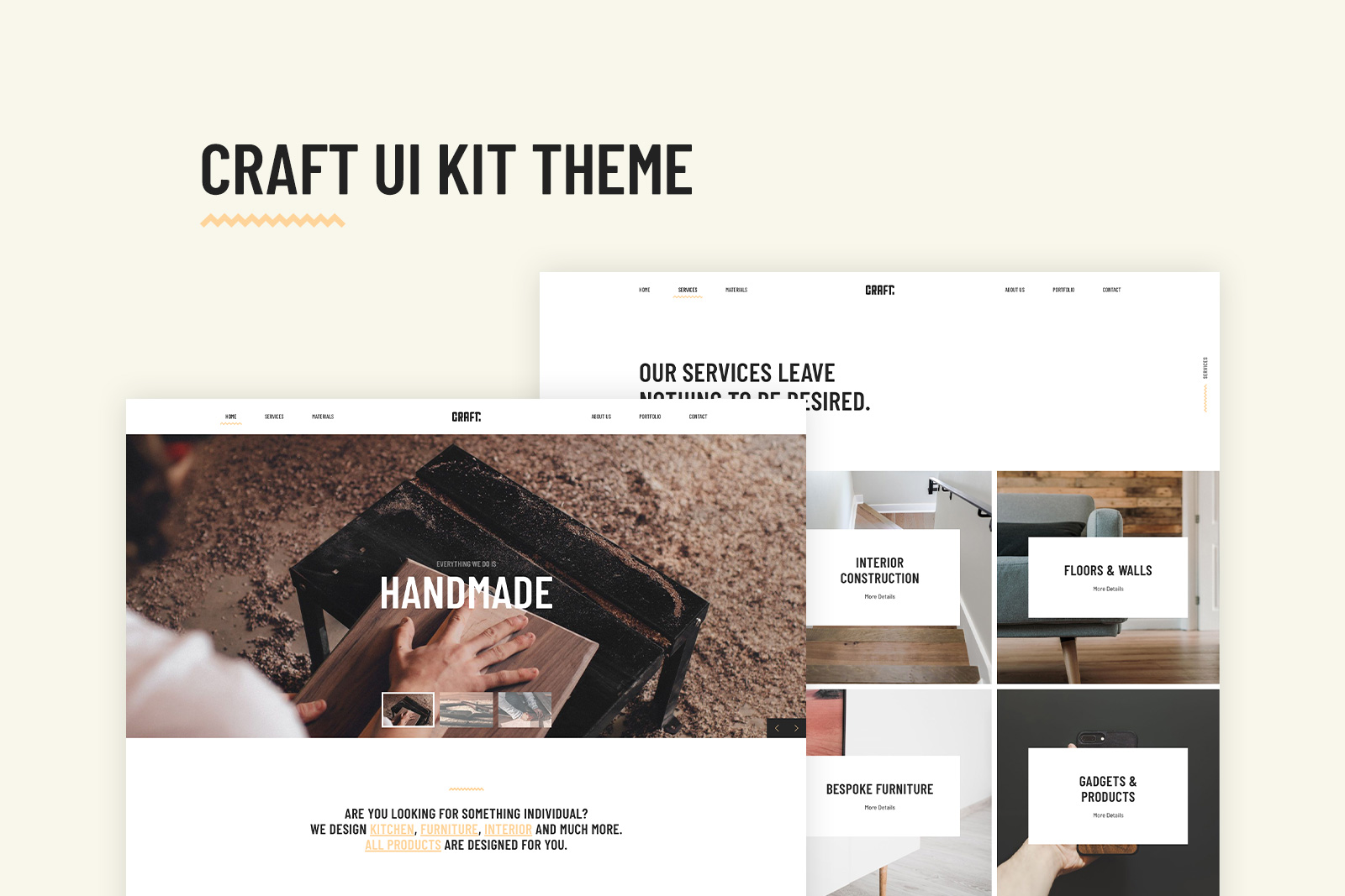 Craft UI Kit Theme - SOLAR M - Folije za stakla Beograd